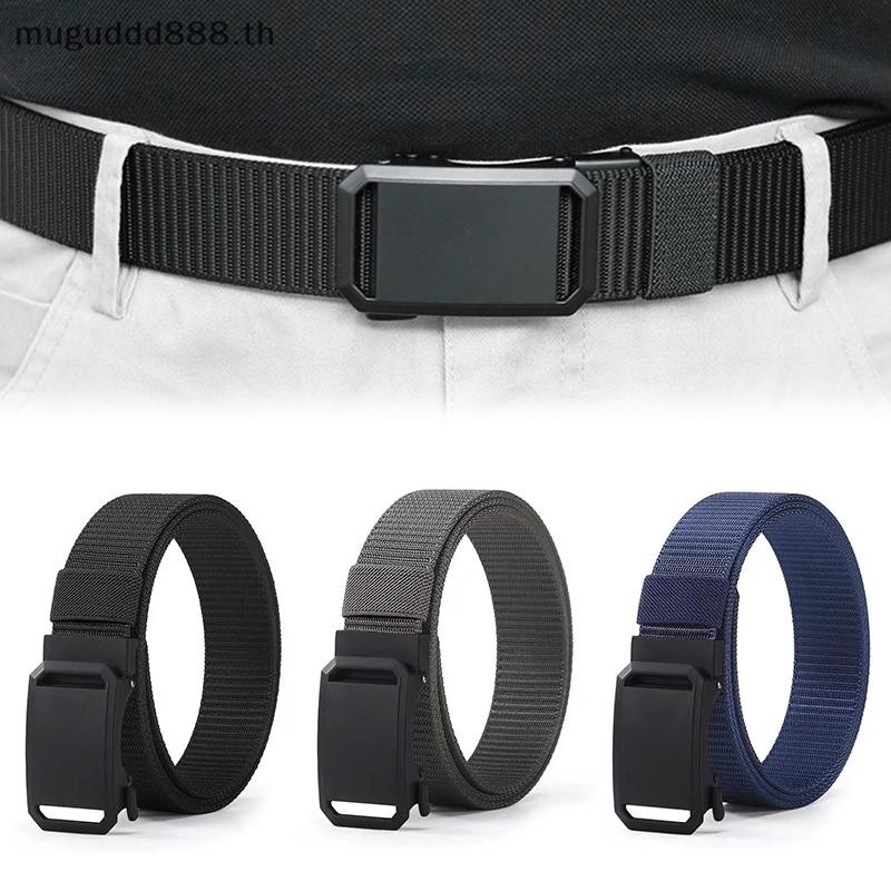 ʚɞmc Mens Outdoor Multi-Functional Automatic Metal Buckle Nylon Belt ...