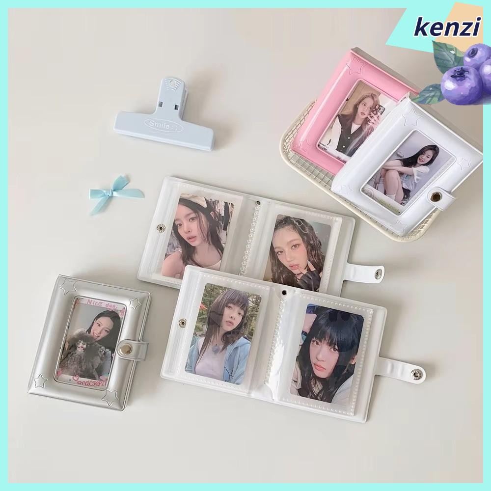KENZI ที่ใส่การ์ดรูปถ่าย, จอแสดงผลภาพถ่ายที่เก็บการ์ด อัลบั้มขนาดเล็ก 3 ...