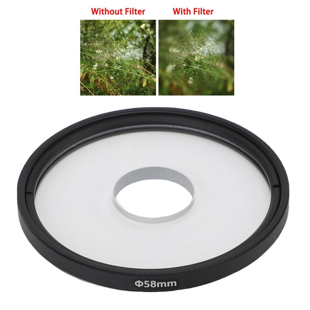 Edge Edge Filter เบลอเอฟเฟ็กต์พื้นหน้า 58 มม. เอฟเฟกต์พิเศษสำหรับการ ...