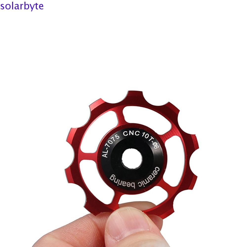 SOLARBYTE ล้ออลูมิเนียมจักรยานเสือหมอบ derailleur jockey wheel ขนาด 16T และ 17T | Shopee Thailand