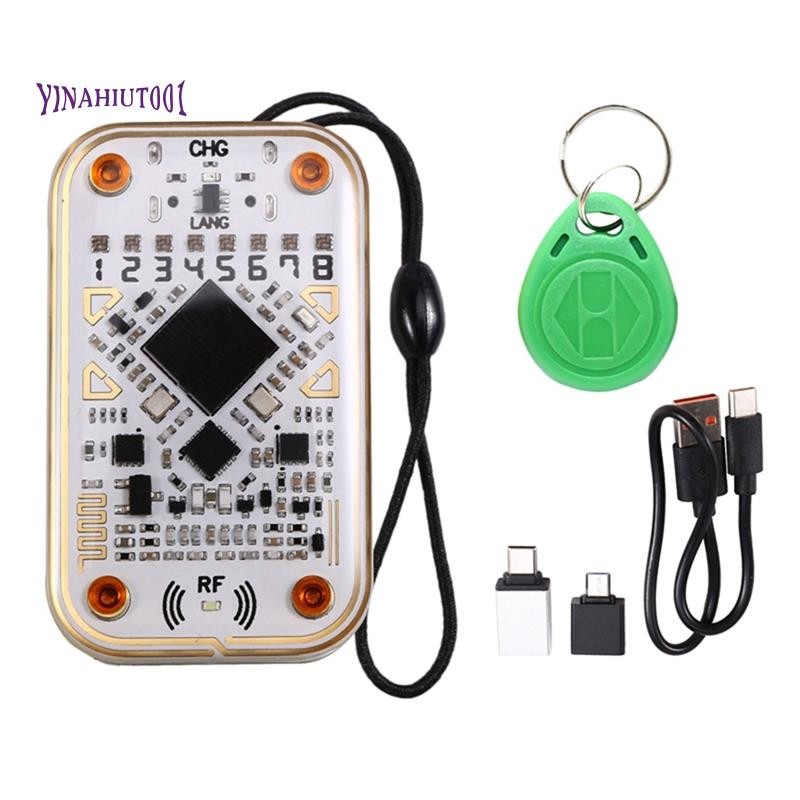 Yinahiut001Chameleon Ultra RFID Smart Chip Reader + RFID Smart Chip ...