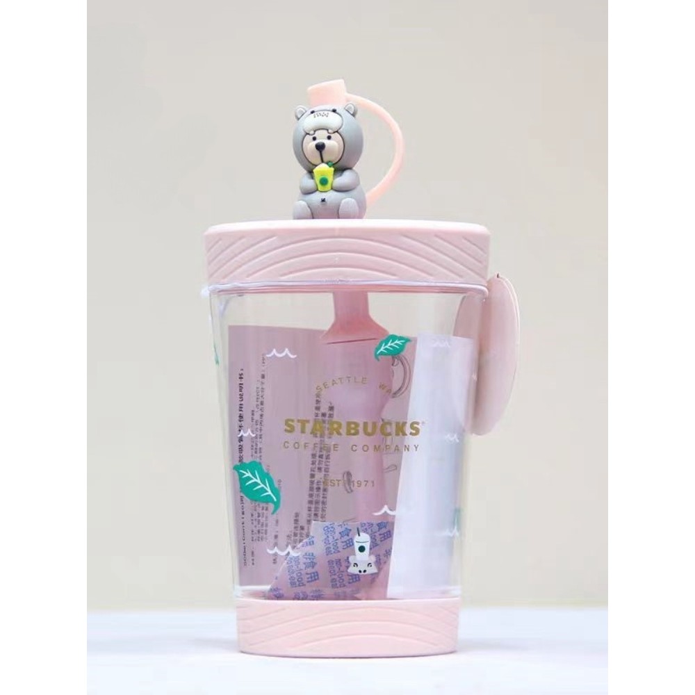 Ice Master Cup Ice Master Cup ถ้วยฟาง Starbucks Cup Summer Cute Hippo ...