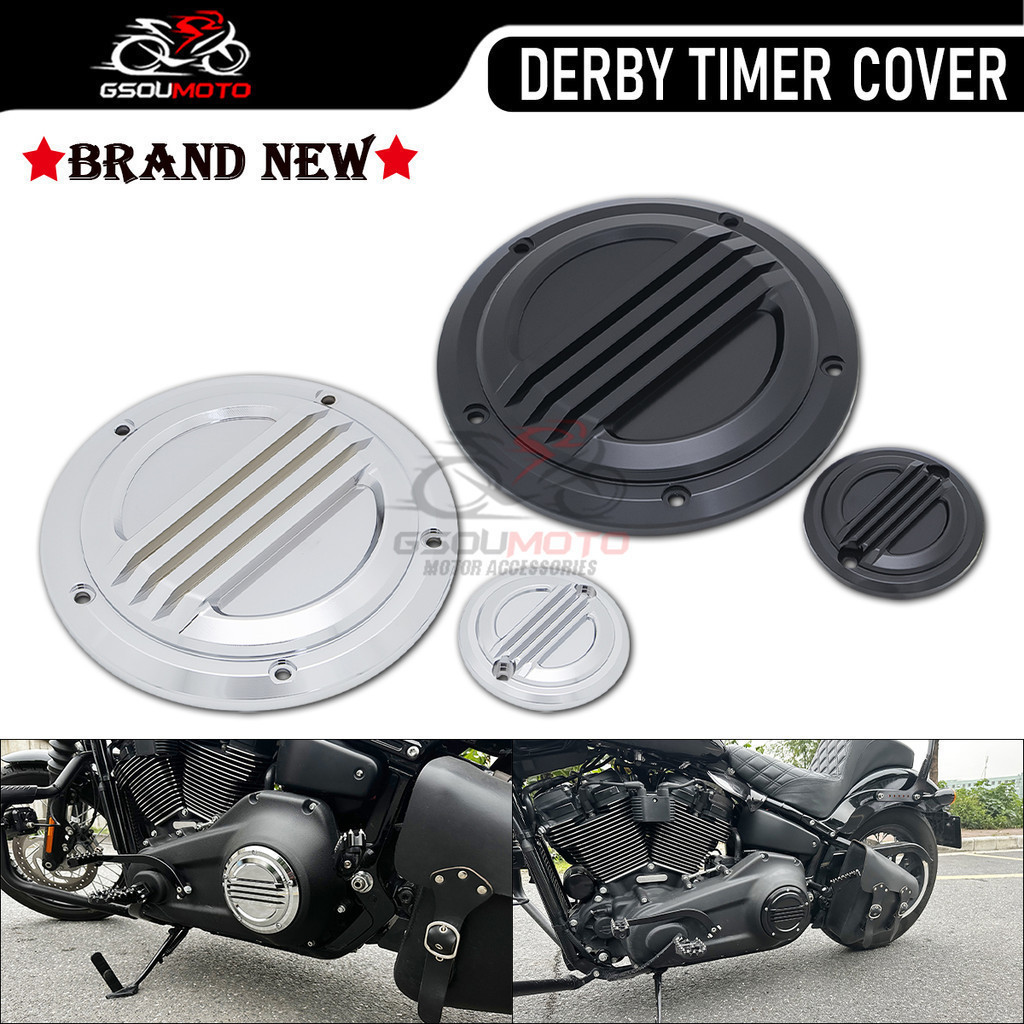 YJ Motorcycle Engine Derby Timer Cover Kits For 2018-up Harley Softail ...