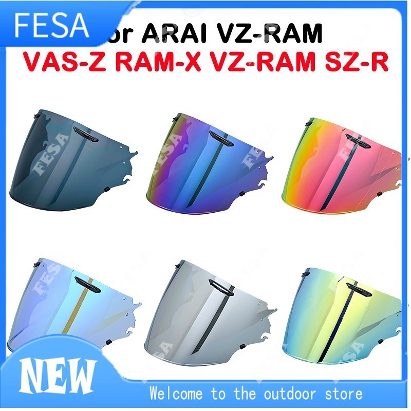 หมวกกันน็อคvisor ShieldสําหรับArai VAS-Z VAS Z RAM-X RAM X VZ-RAM VZ RAM SZ-R SZ-R VAS SZ-R EVO ...