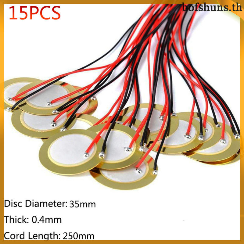 Piezo Pickup ไมโครโฟนกีตาร์ Pickups Piezoelectric Transducer bofshuns ...