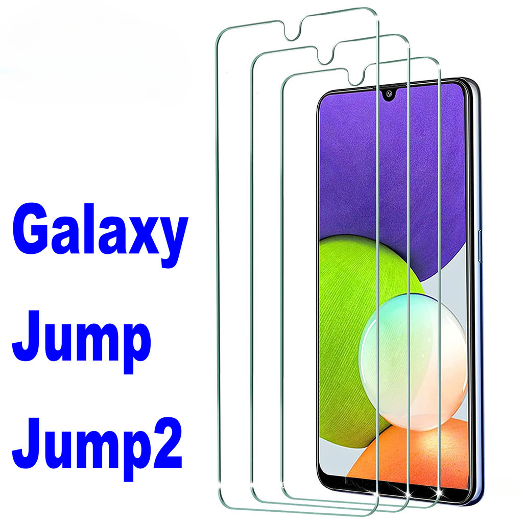 กระจกนิรภัยสําหรับ Samsung Galaxy Jump Jump2 5G ป้องกันหน้าจอฟิล์มแก้ว | Shopee Thailand