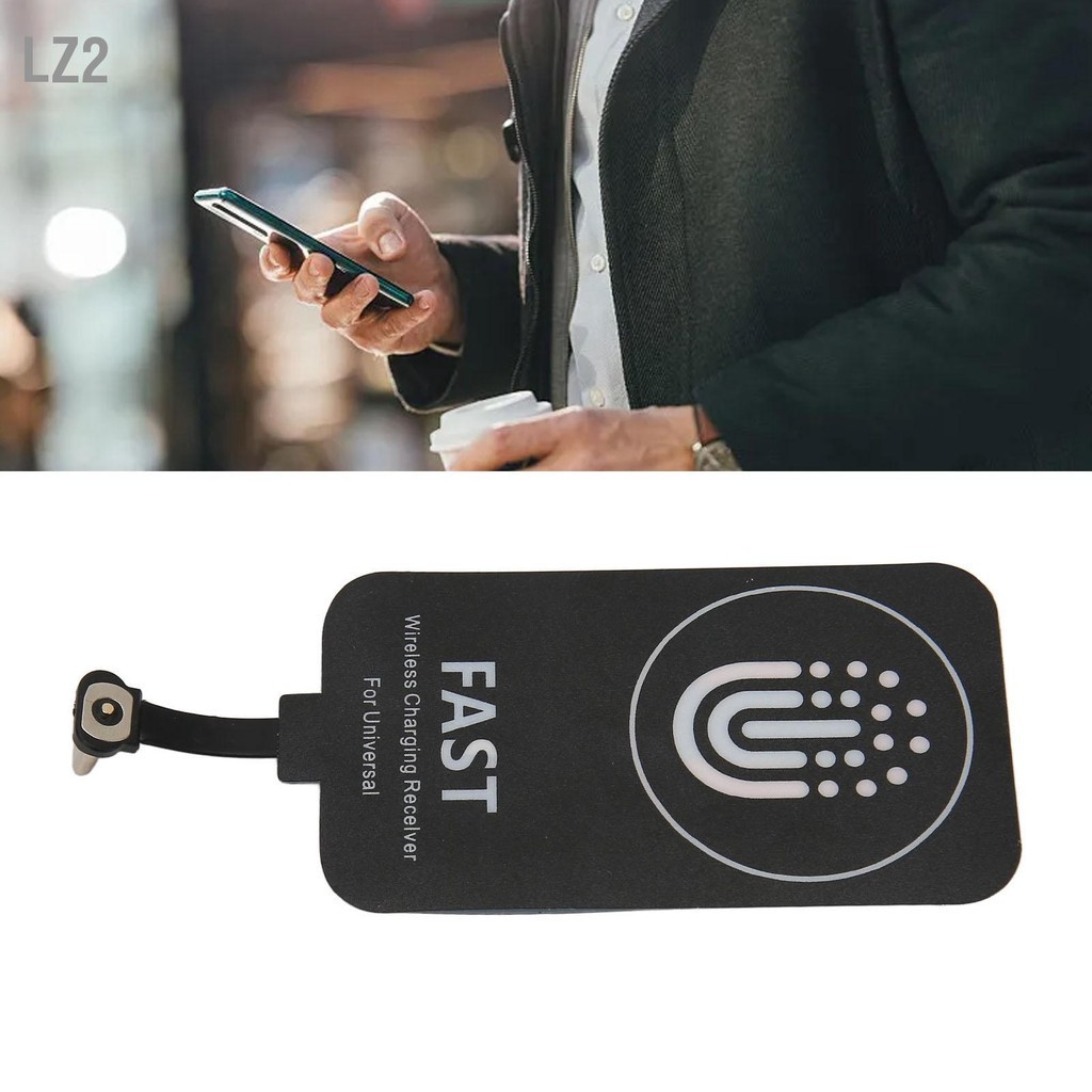 LZ2 ตัวรับสัญญาณเครื่องชาร์จไร้สาย 10W แผ่นชาร์จไร้สาย Type C บางเฉียบ ...