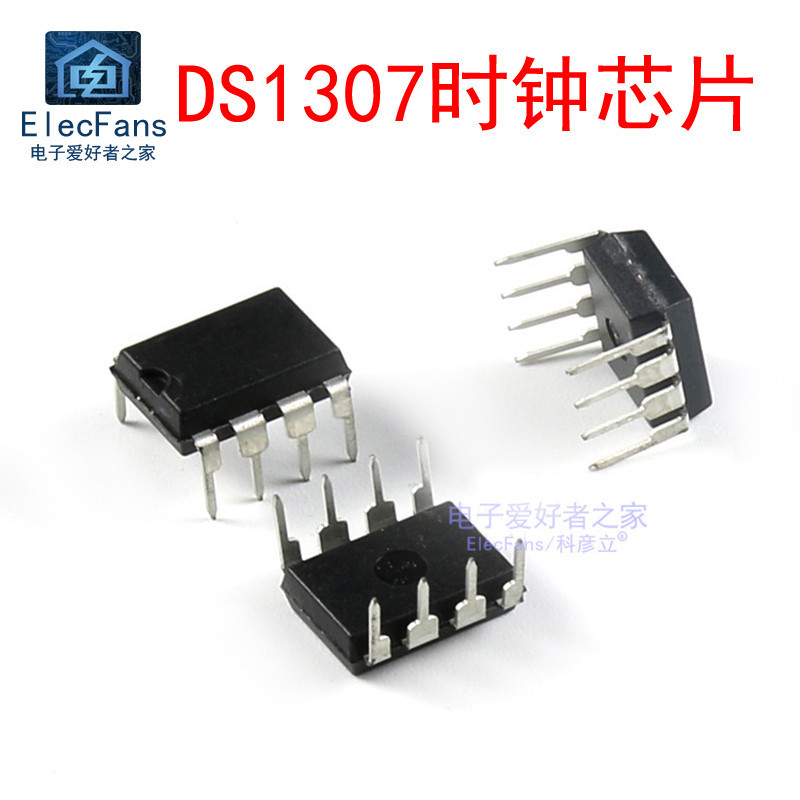 ยี่ห้อใหม่ In Line Ds1307 นาฬิกาวงจร Timer Real นาฬิกา Ic ชิป Dip 8 บรรจุภัณฑ์ Shopee Thailand
