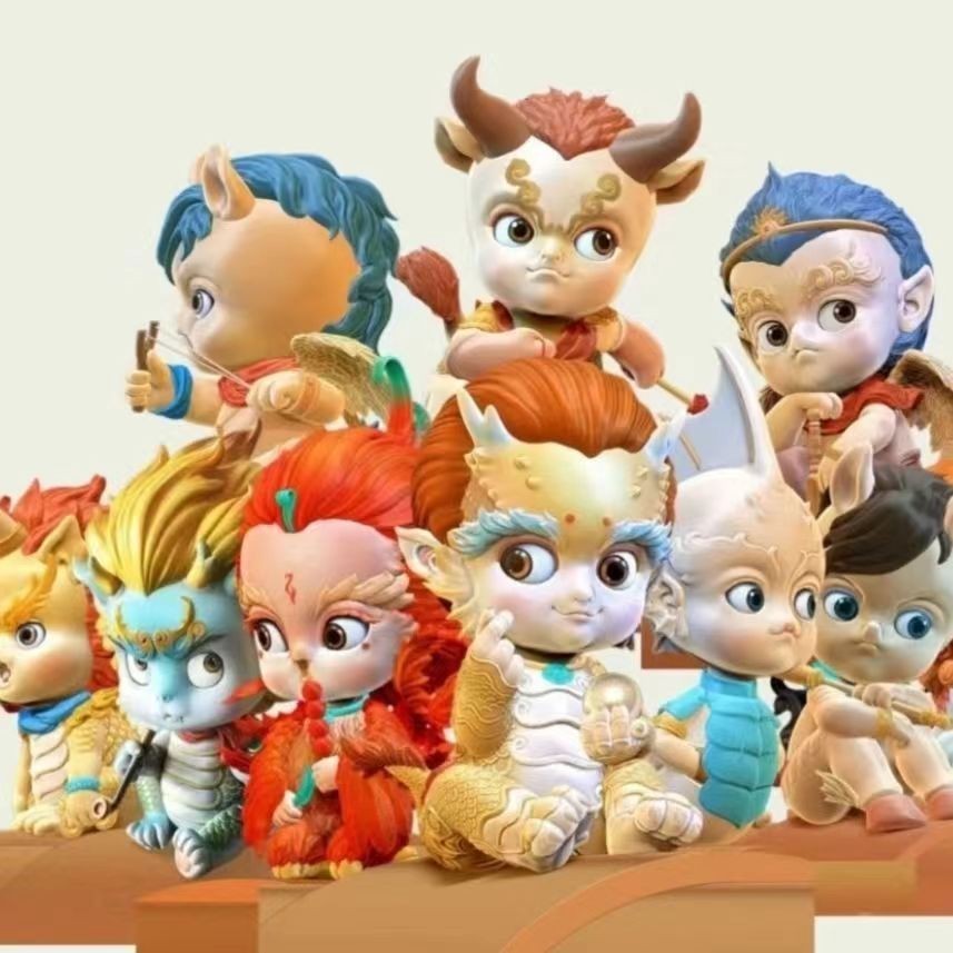 Imperial Palace Taihe มงคล Beast Series Spine Beast กล่องตาบอดสไตล์ ...