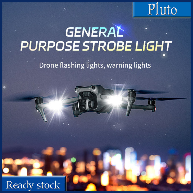 ใหม่ Drone Strobe Light Drone Night Flight FAA Anti Collision LED โคมไฟอุปกรณ์เสริม Universal ...