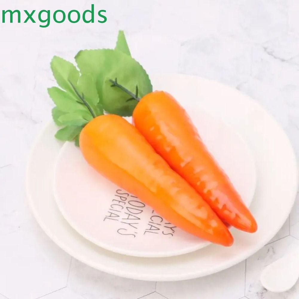 Mxgoods โมเดลแครอท, แครอทโฟมจําลอง 3ง ประดิษฐ์, ผักปลอม ทําเอง ทนทานงานเลี้ยงอุปกรณ์ประกอบฉากผัก ...