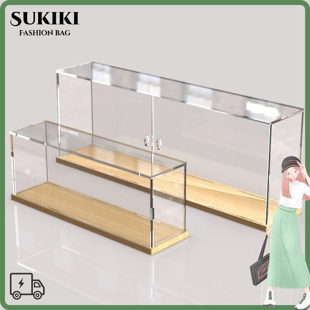 Sukiki Box Storage Rack,อะคริลิคกันฝุ่นตุ๊กตา Popmart,จอแสดงผลหุ่น ...
