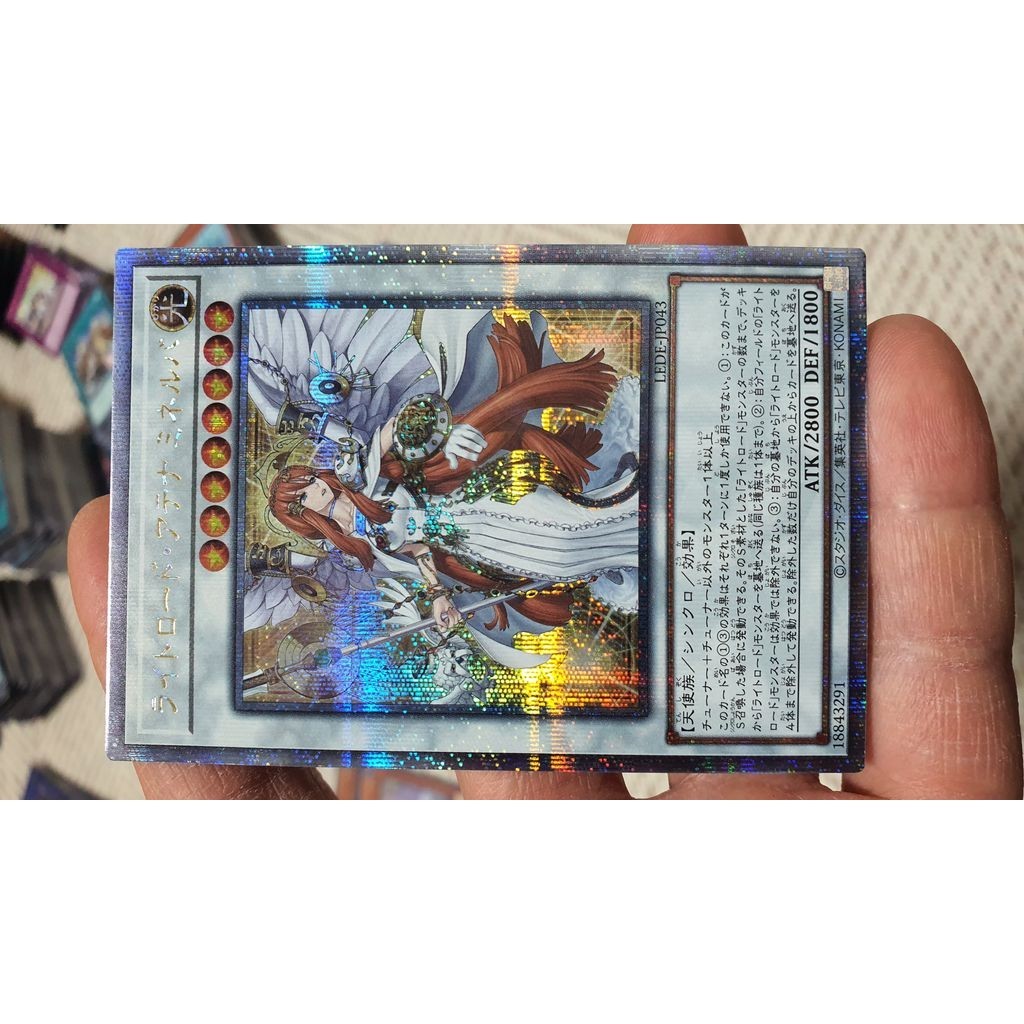 YU-GI-OH Minerva Lightsworn Athena 25th SE [LEDE-JP043]( "LEGACY OF DESTRUCTION" ) Trading Cards ...
