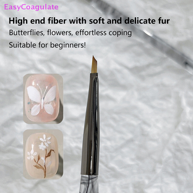 Eas Nail Art สามเหลี่ยมปากกา Dotg ปากกาเครื่องมือเล็บลายนูนปากกาสีชุด ...