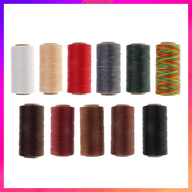 [Predolo2] 1 Spool 200m 1 มม. โพลีเอสเตอร์ด้ายแว็กซ์แบนสําหรับเย็บหนัง ...
