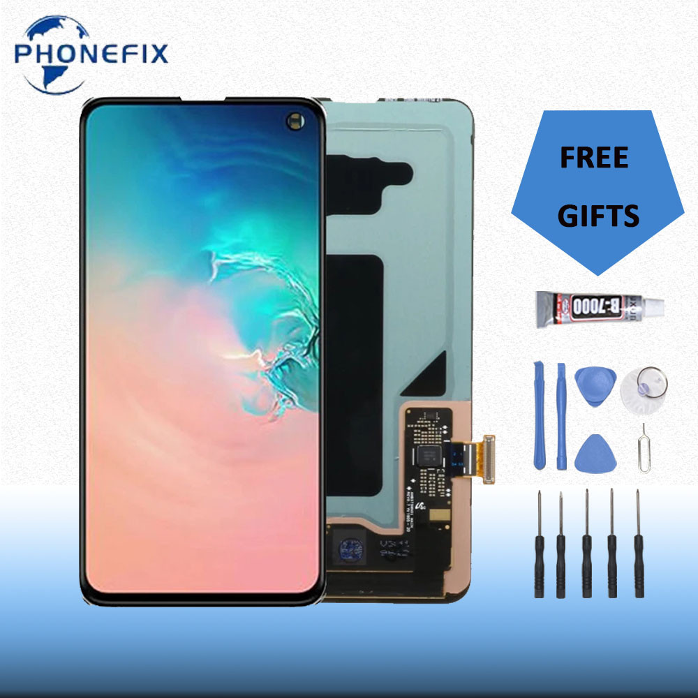 สําหรับ SAMSUNG S10E G970F G970W G970U SM-G9700 จอแสดงผล LCD Touch ...