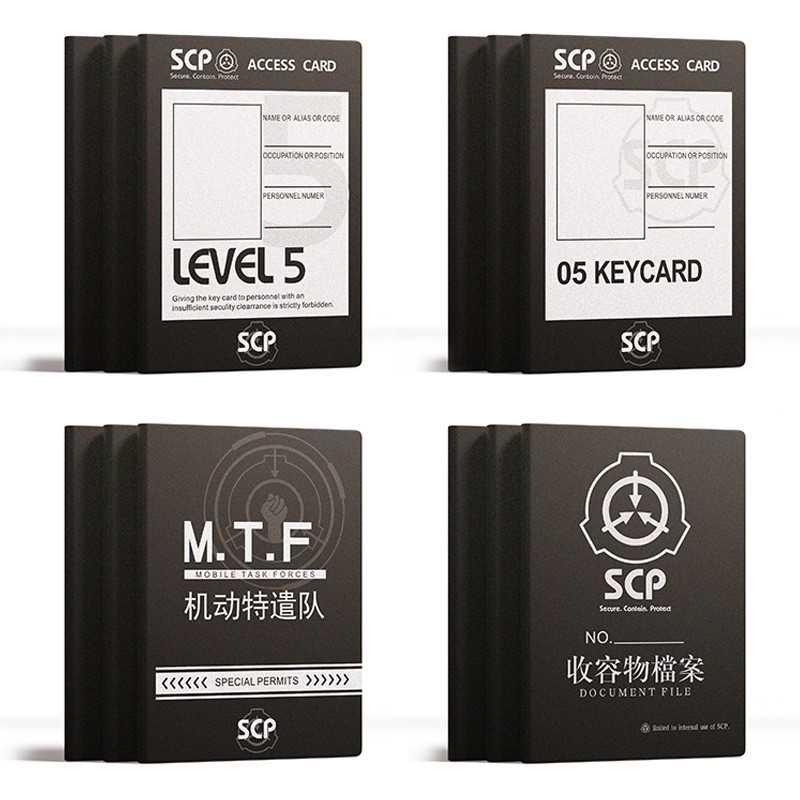 Scp Foundation Notebook Mobility Task Force level5 Creative Student ...