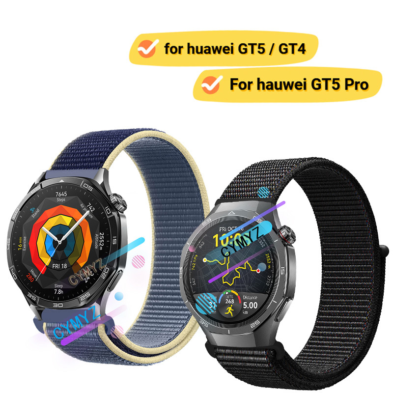 Huawei watch GT5 Pro strap สายไนลอน huawei watch GT 5 4 3 SE strap สาย ...