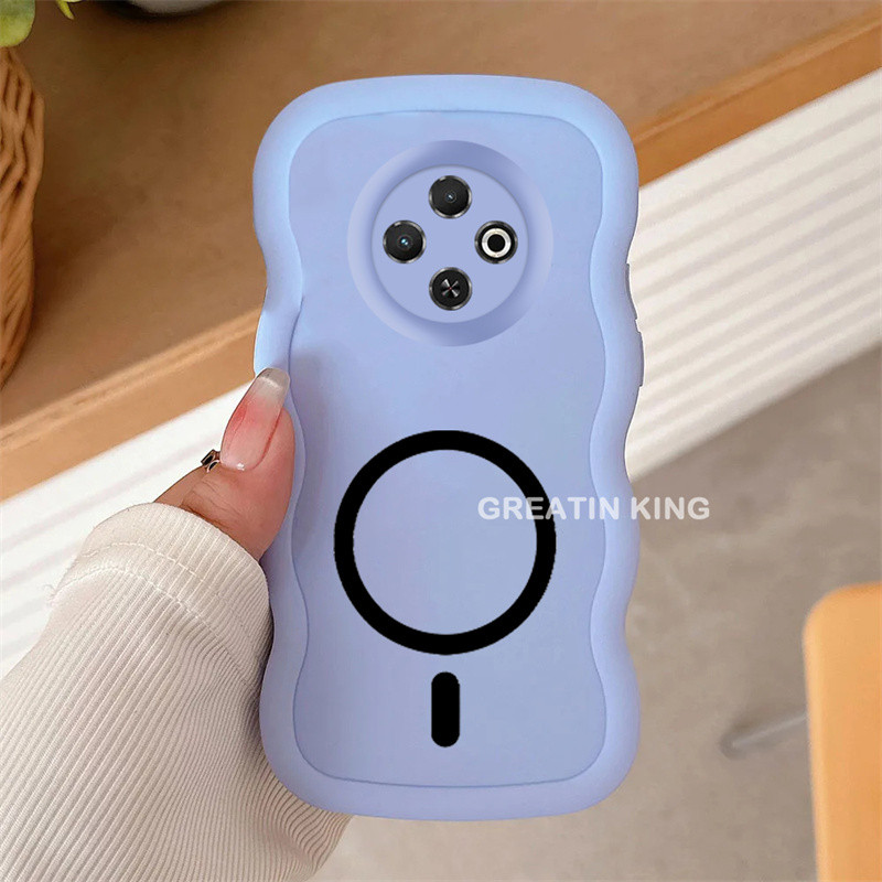 Tecno Spark 30C / Spark 30C NFC Magnetic Case Candy Color Soft TPU ...