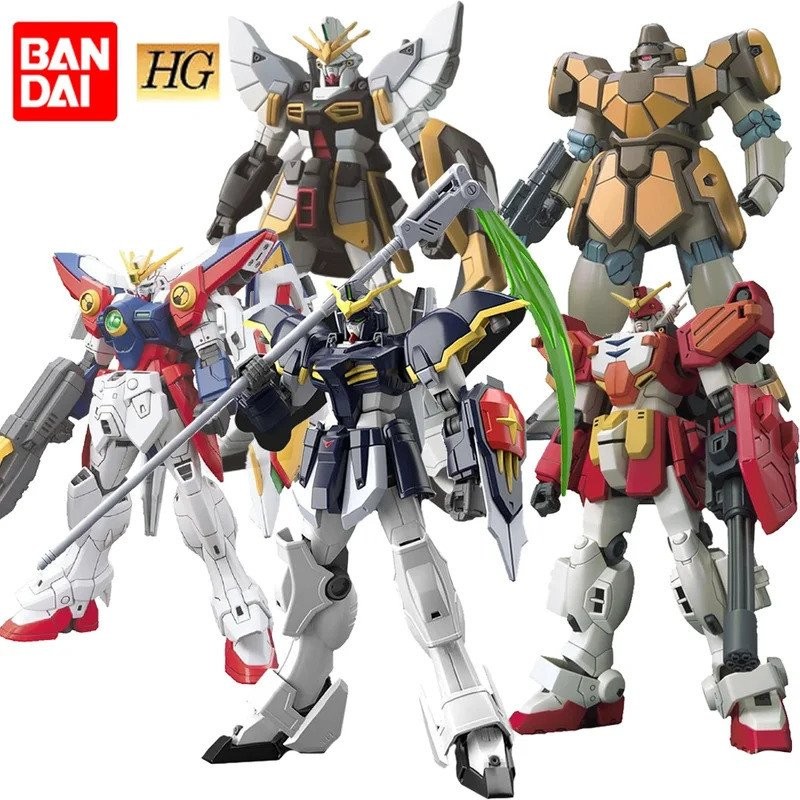 Bandai Gundam รุ่น HG hgac 1/144 WING GUNDAM ZERO heavyarms sandrock Deathscythe maganac Wing ...
