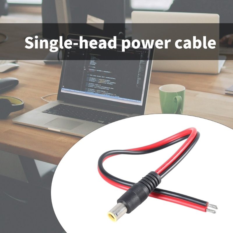 WU DC7909 Power Pigtails สายเปิด End สายไฟซ่อมสาย 14AWG บาร์เรลเชื่อม ...