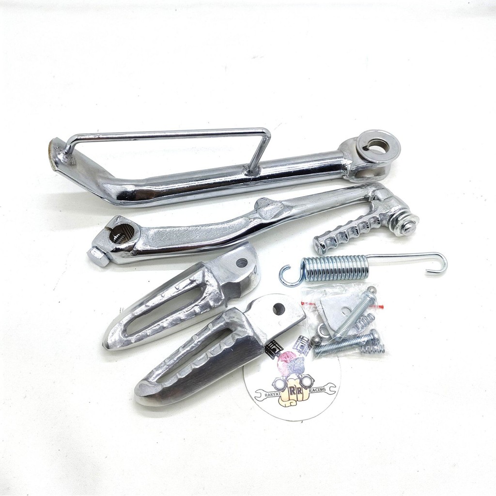 CHROME SIDE STANDARD + CHROME SELAHAN + FOOTSTEP CHROME BEAT DELUXE ...