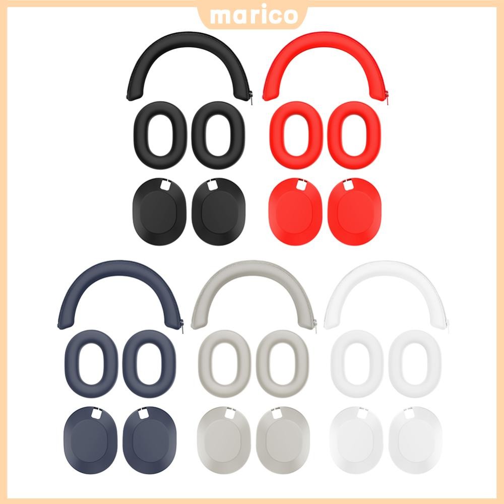 3 ชิ้นซิลิโคนหูฟัง Non-Scratch เปลี่ยนหูฟัง Pads Headbeam/Earmuff ...