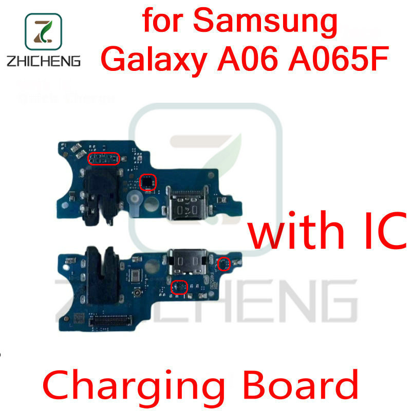 สําหรับ Samsung galaxy A06 A065F USB Dock Charger พอร์ตชาร์จบอร์ดจอแสดง ...