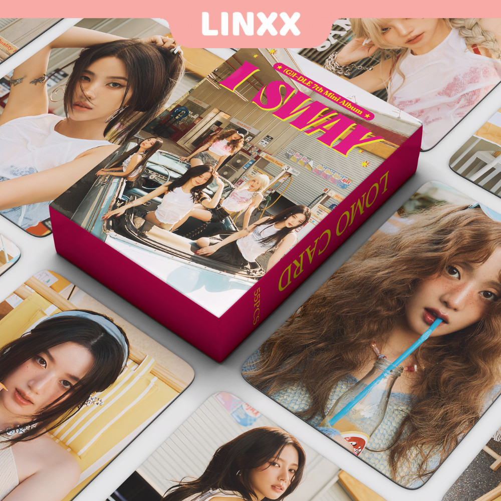 Linxx 55 ชิ้น (G) I-DLE I SWAY อัลบั้มการ์ด Lomo Kpop Photocards ...