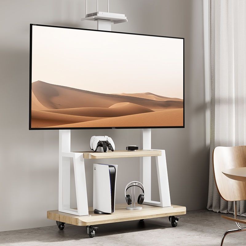 ทีวีขาตั้งแบบตั้งพื้นห้องประชุม Xiwo Hong All-in-one รถเข็นเคลื่อนที่55 ...