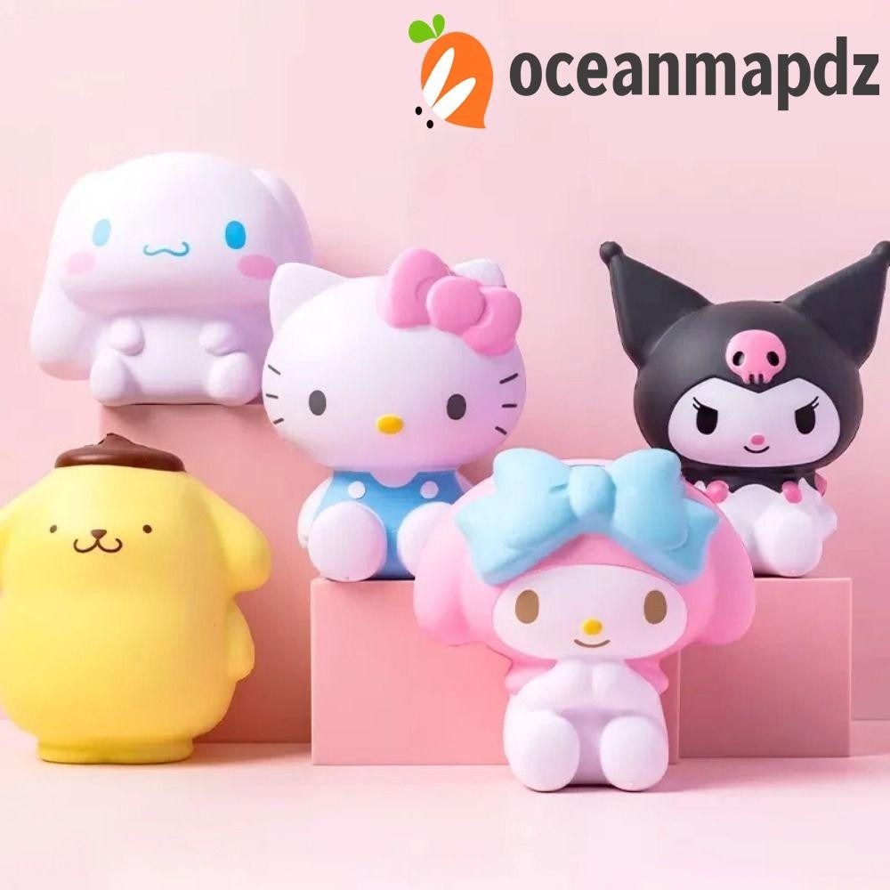 Oceanmapdz Kuromi PU ช้า Rebound, PU Cinnamoroll Cinnamoroll ของเล่นบีบอัด, นวด Kuromi อะนิเมะมา ...