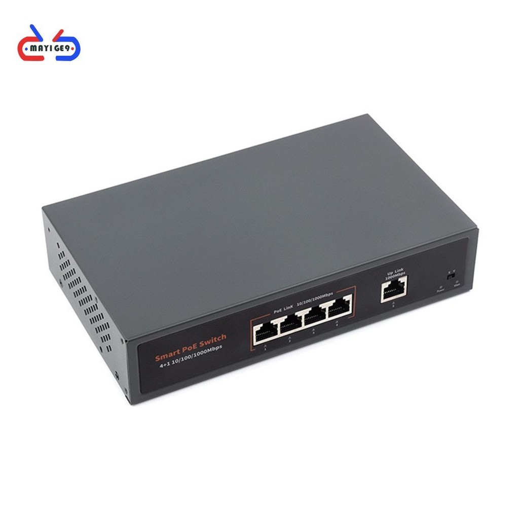 【mayige9】Waveshare Poe Switch 120W Gigabit Ethernet Plug and Play ความ ...