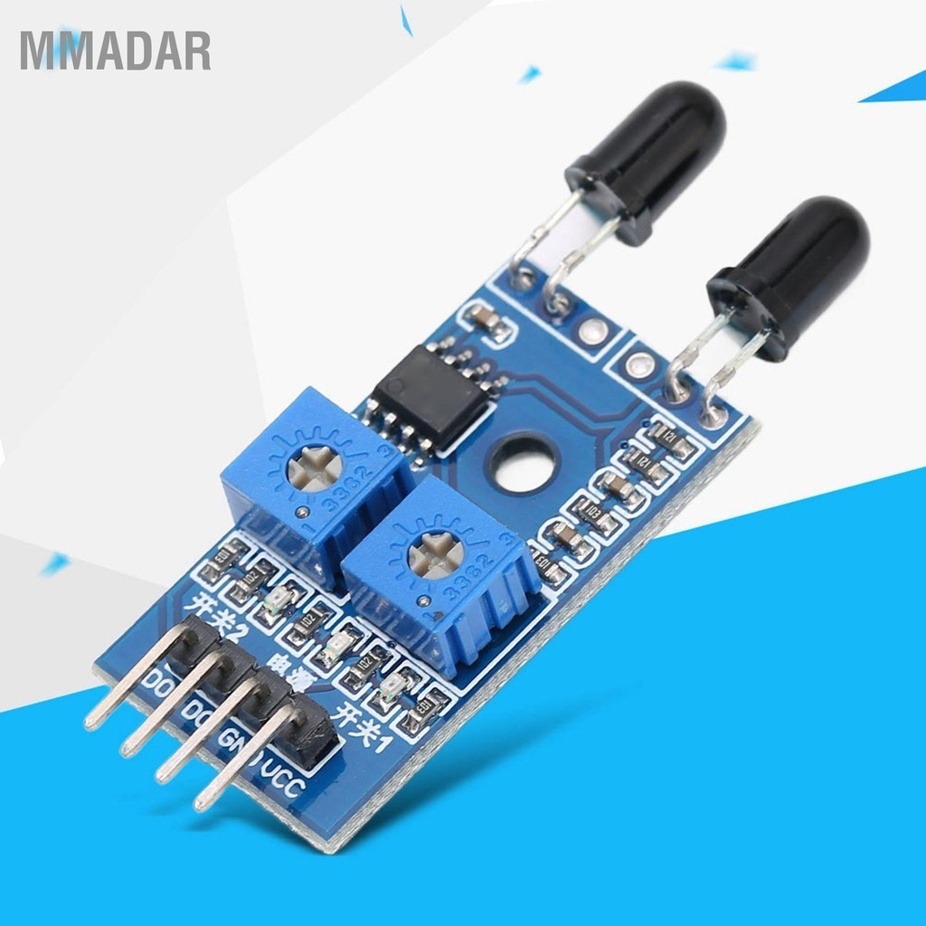 MMADAR IR เซ็นเซอร์เปลวไฟโมดูล 2 ทิศทาง Fire Detection Sensor Board ...