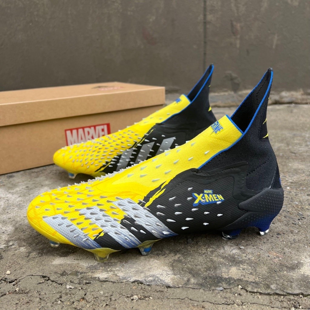 Adidas2023 Predator freak. 1ต่ำ FG สังคมรองเท้าฟุตบอล MESSI tecnis ...