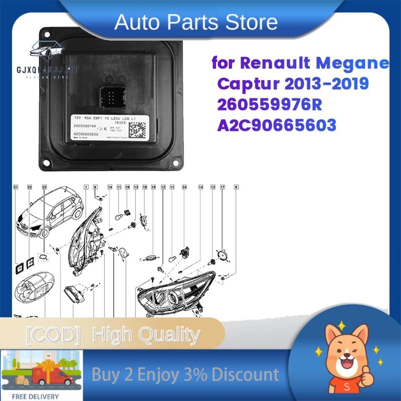 โมดูลหน่วยไดร์เวอร์ไฟหน้ารถ 260559976R สําหรับ Renault Megane Captur ...