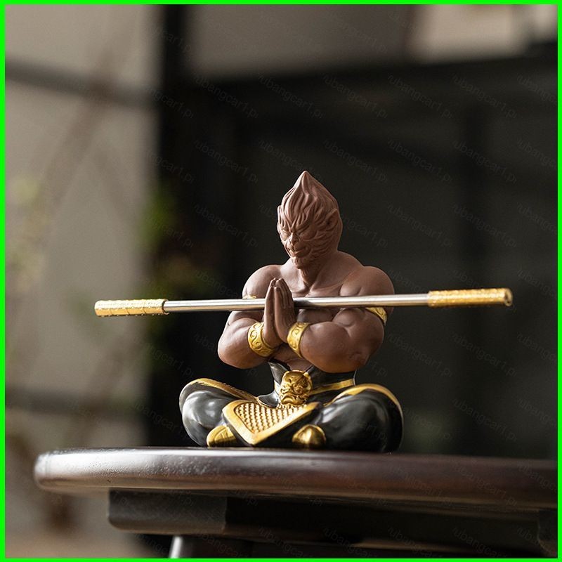 Yb1 Black Myth Wukong Action Figure Zen Great Sage Monkey King Monkey King Bar เซรามิคตุ๊กตาของ ...