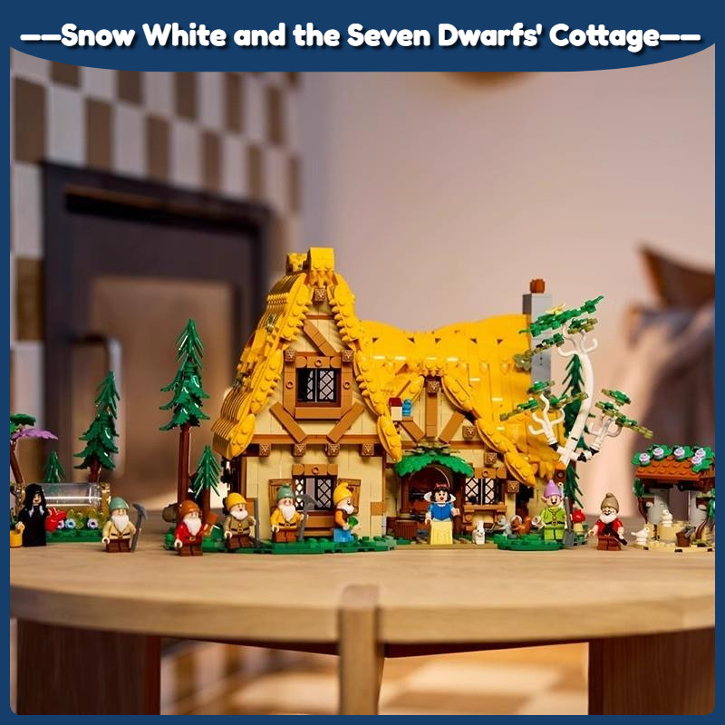 43242 CITY Disney Architecture Series ของเล่นบล็อกตัวต่อ Snow White และ ...