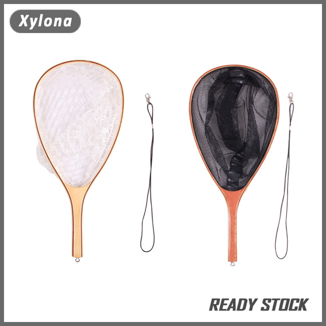 Xy Fly Fishing Landing ยางปลาเทราท์จับและปล่อยสุทธิ, ตาข่ายลงจอดตกปลา ...