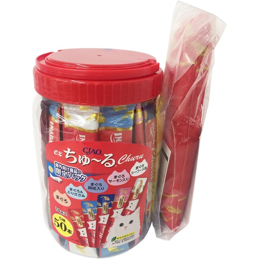 Ciao ex Churuuru Tuna Variety 50 pcs. | Shopee Thailand