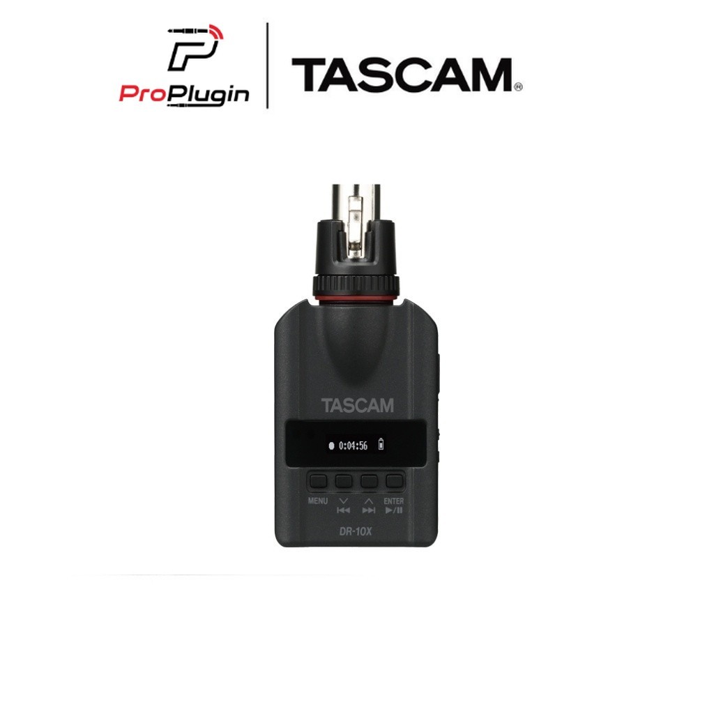 Tascam DR-10X เครื่องบันทึกเสียงแบบพกพา ขนาดเล็กกระทัดรัด คุณภาพเสียงคุณภาพ(ProPlugin) | Shopee ...