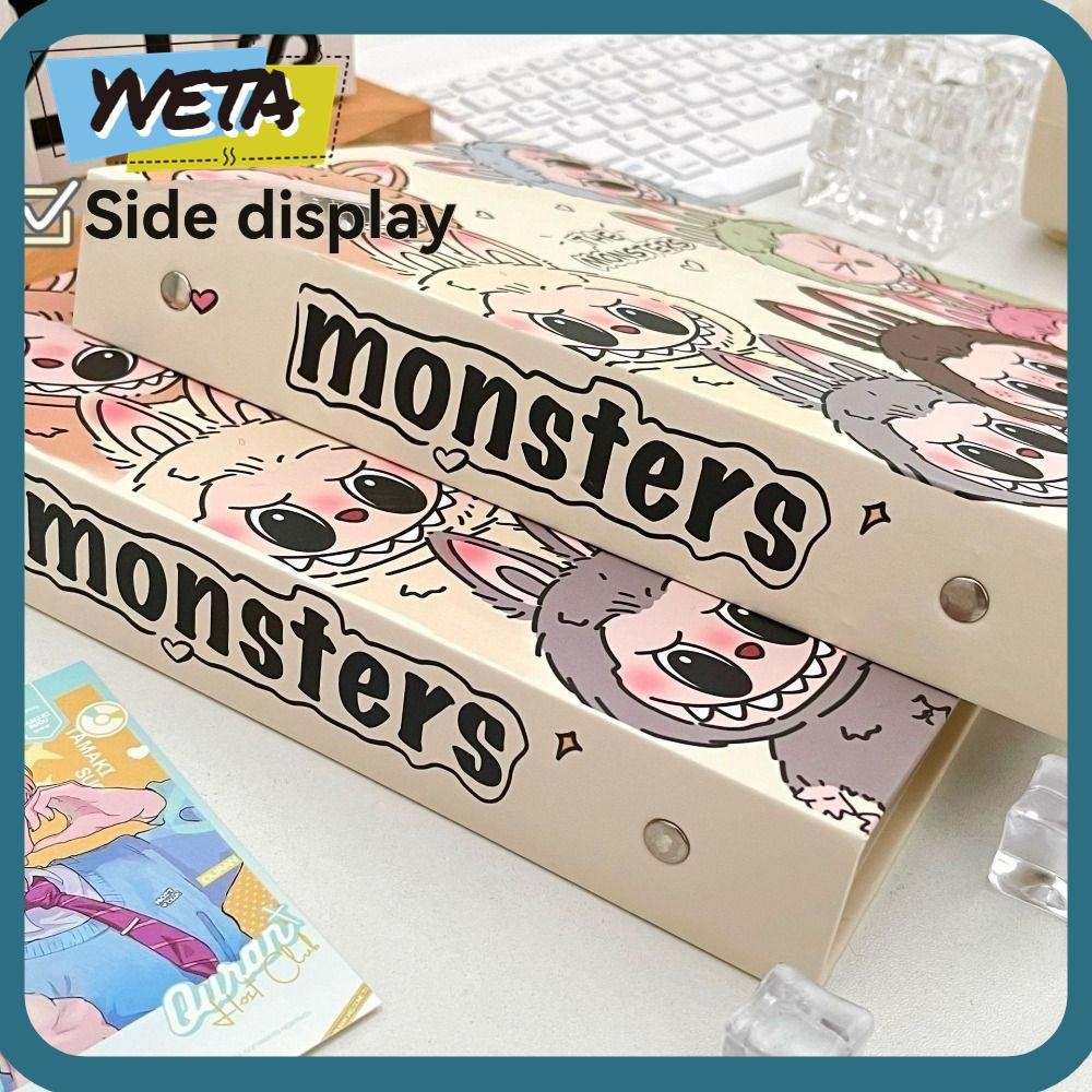 ที่ใส่บัตร YVETA, อัลบั้มภาพ INS Labubu, ที่วางโฟโต้การ์ด A5 Kpop Loose-leaf Binder | Shopee ...