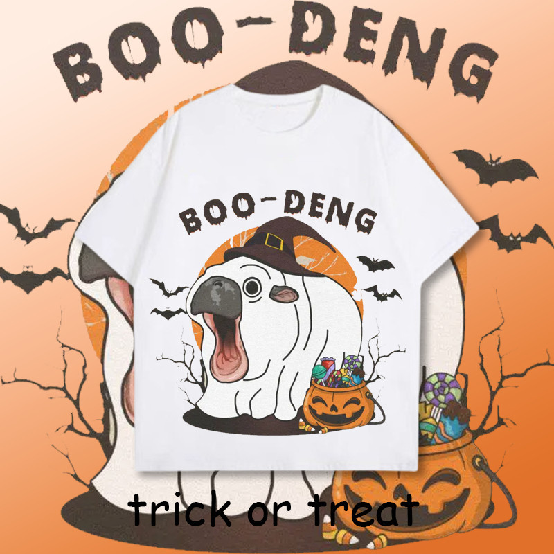 [So cute] ใหม่ เสื้อ ' Moodeng hippo หมูเด้ง " × HALLOWEEN | MOO-DENG ...