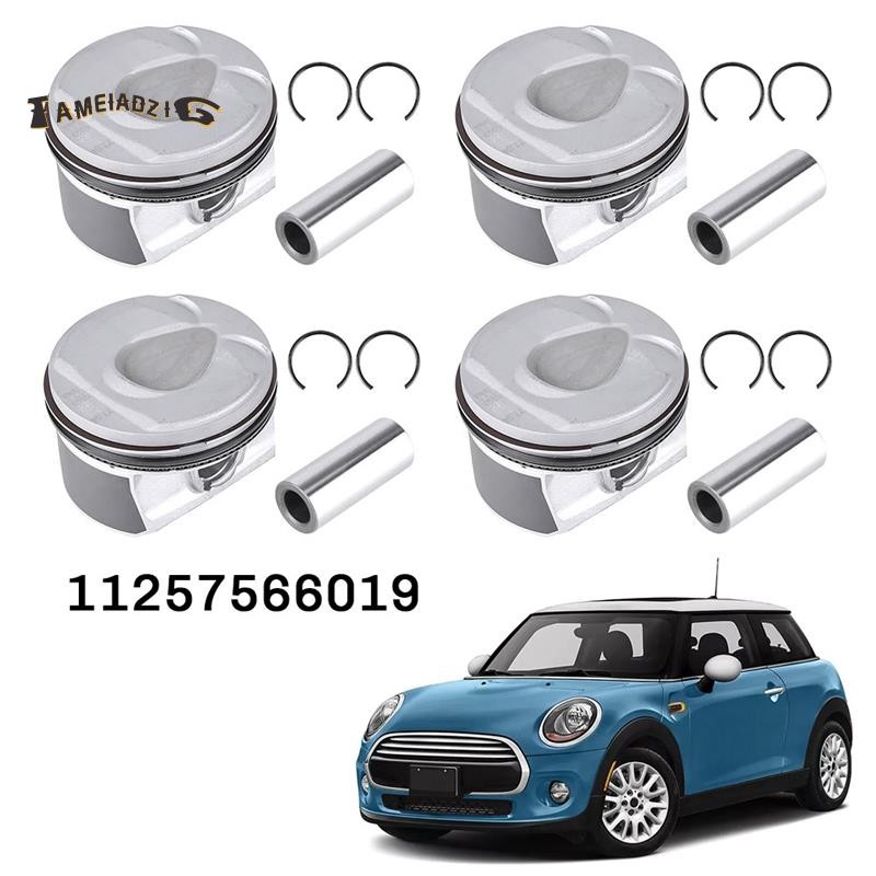 ⭐แหวนลูกสูบประกอบลูกสูบเครื่องยนต์ 1 ชุด 11257576973 สําหรับ MINI R55 ...