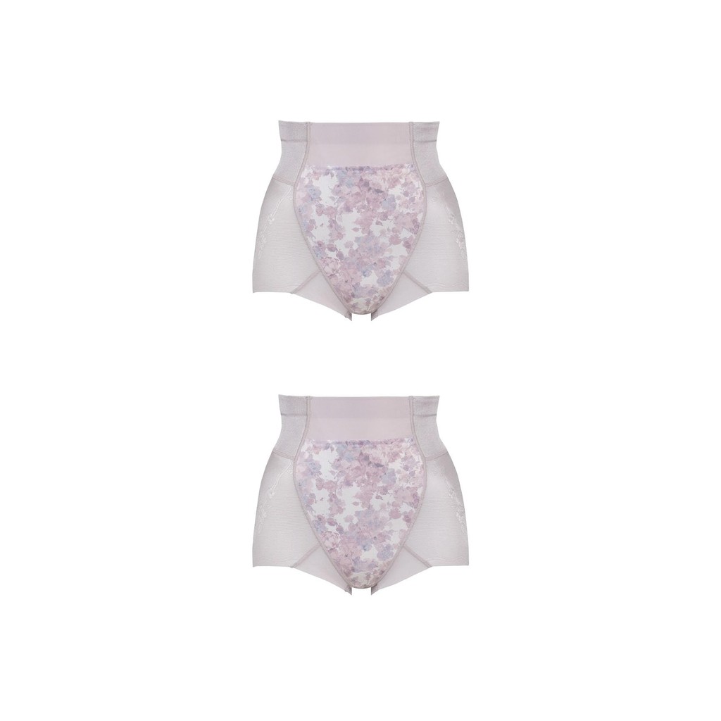 [Wing/Wacoal] Girdle 2-piece set, smooths out waist bulges, tummy ...