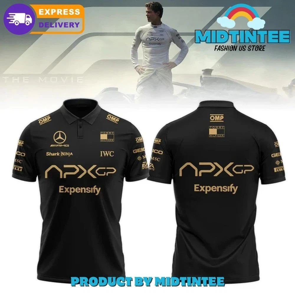 ชุดแข่ง F1 ใหม่ล่าสุด ปี 2025 + APX GP Jersey + เสื้อยืดแขนสั้นสำหรับ ...