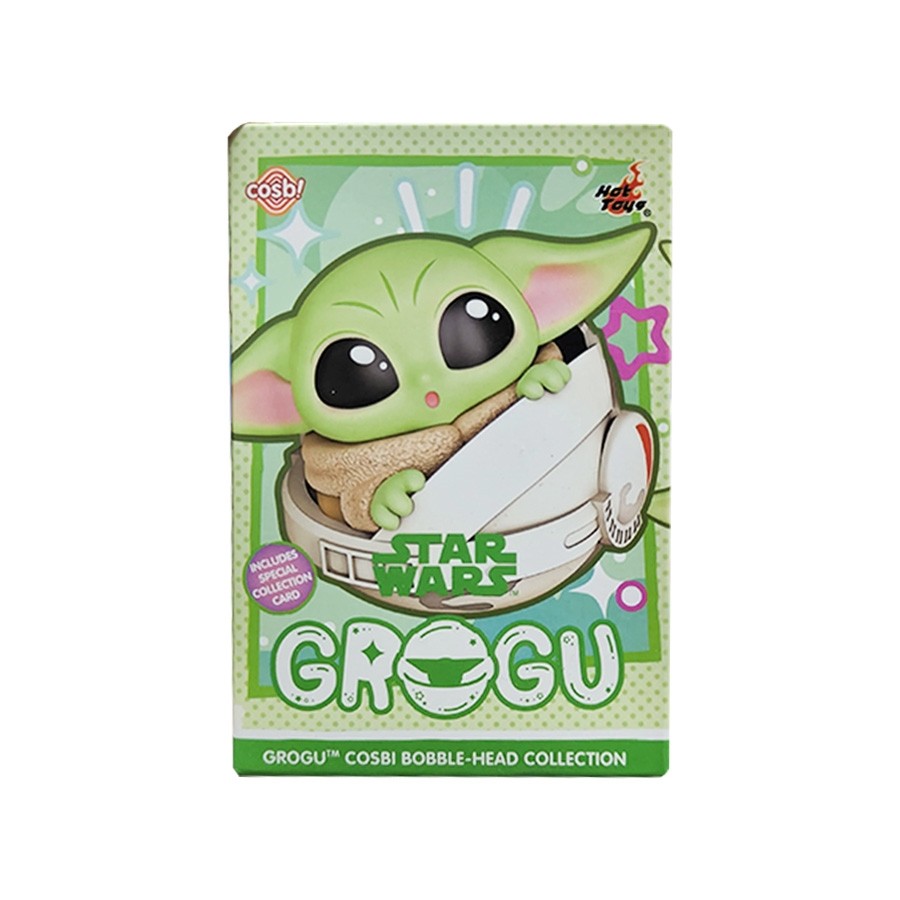 Hot Toys Star Wars Grogu Cosbi Bobble-Head Blind Box - คละแบ | Shopee ...