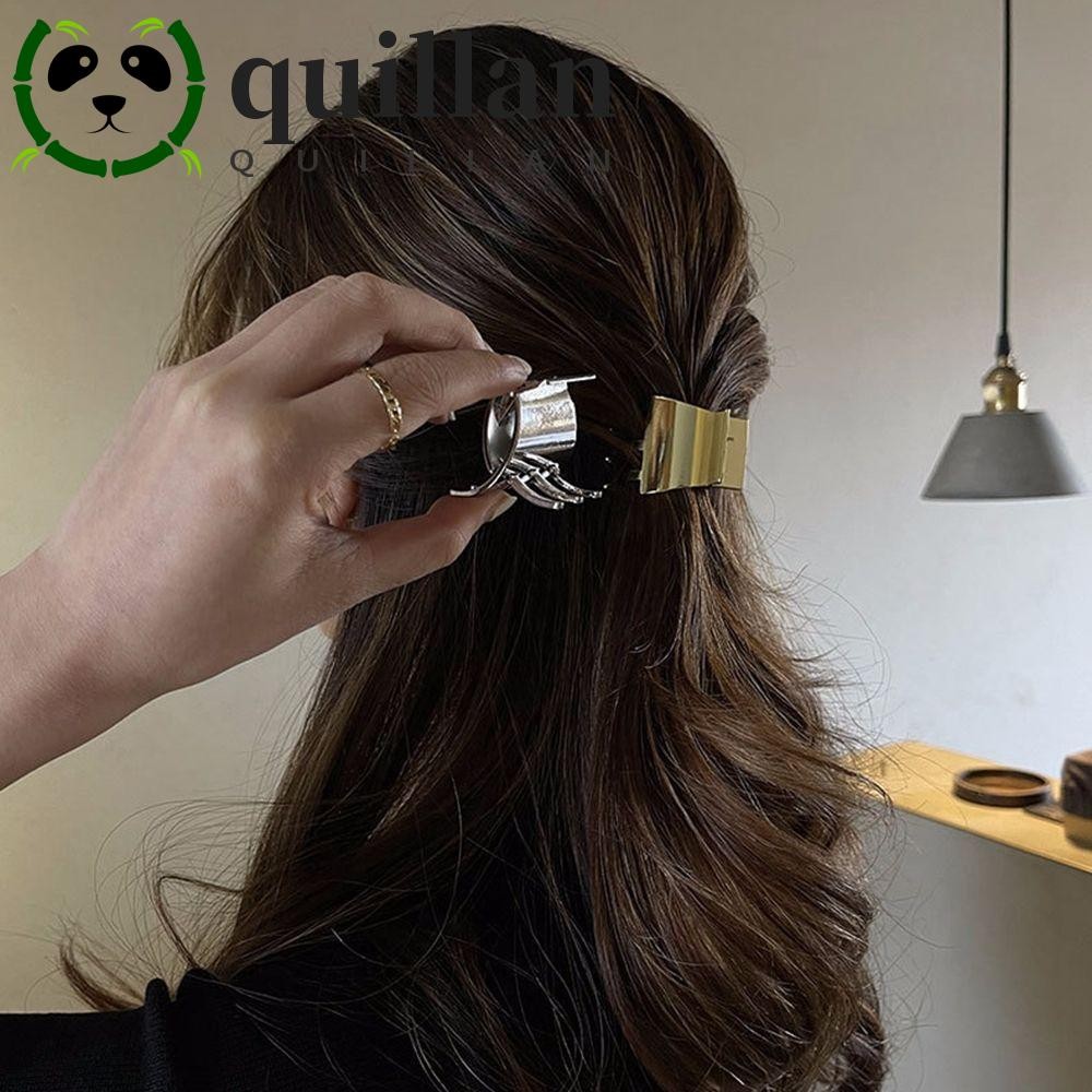 คลิปผมขนาดเล็กสไตล์หรูหราแบบวินเทจ Quillian สีทึบสำหรับผู้หญิง | Shopee ...