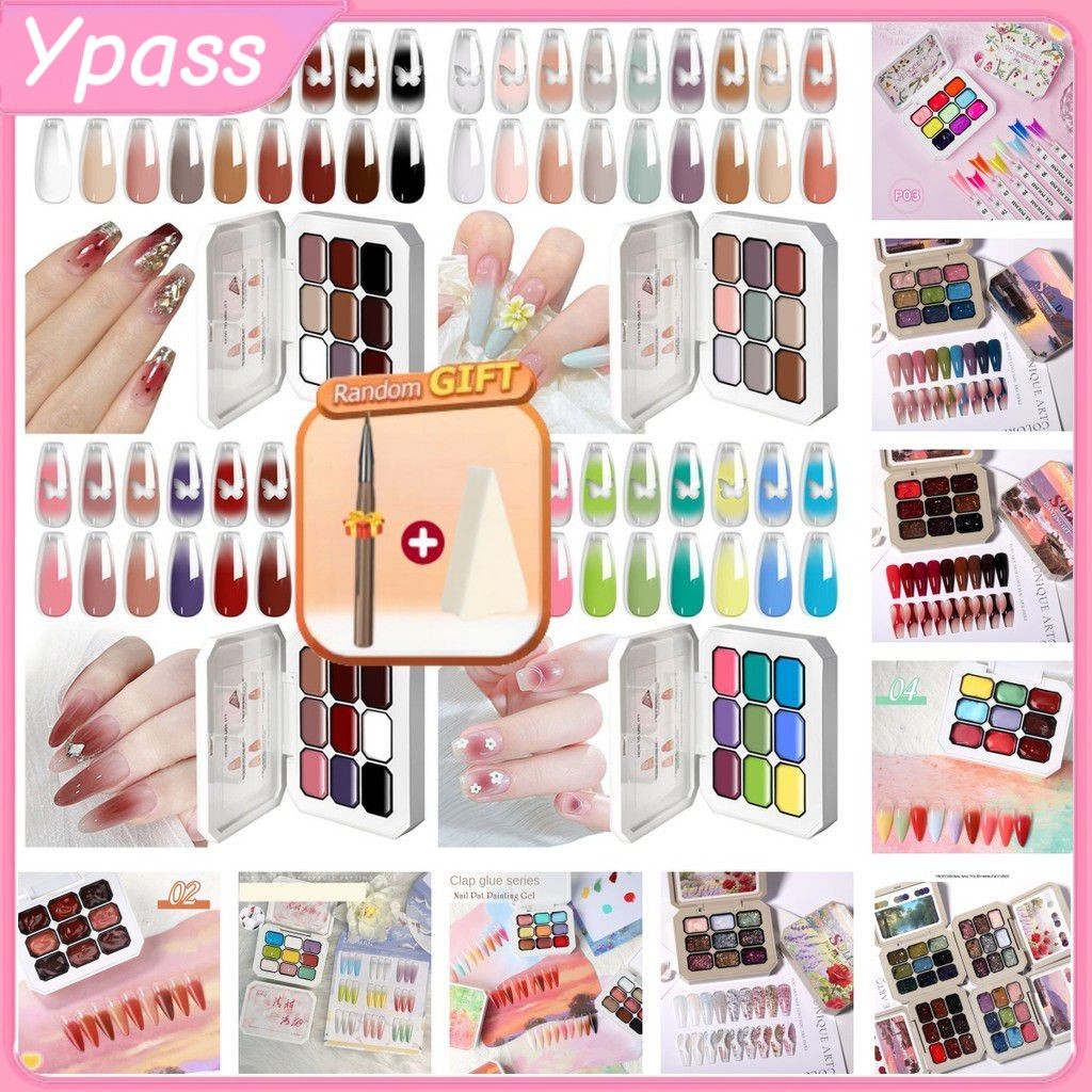 CYREAL [ของขวัญฟรี] Limegirls Setgel Dot 9 สีใหม่ เคลือบด้าน คุณภาพสูง ...