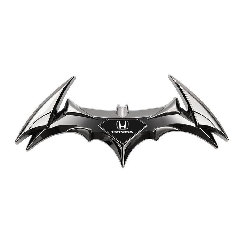 Honda Dedicated Batman Metal 3D Domineering Car Sticker Car Logo ...