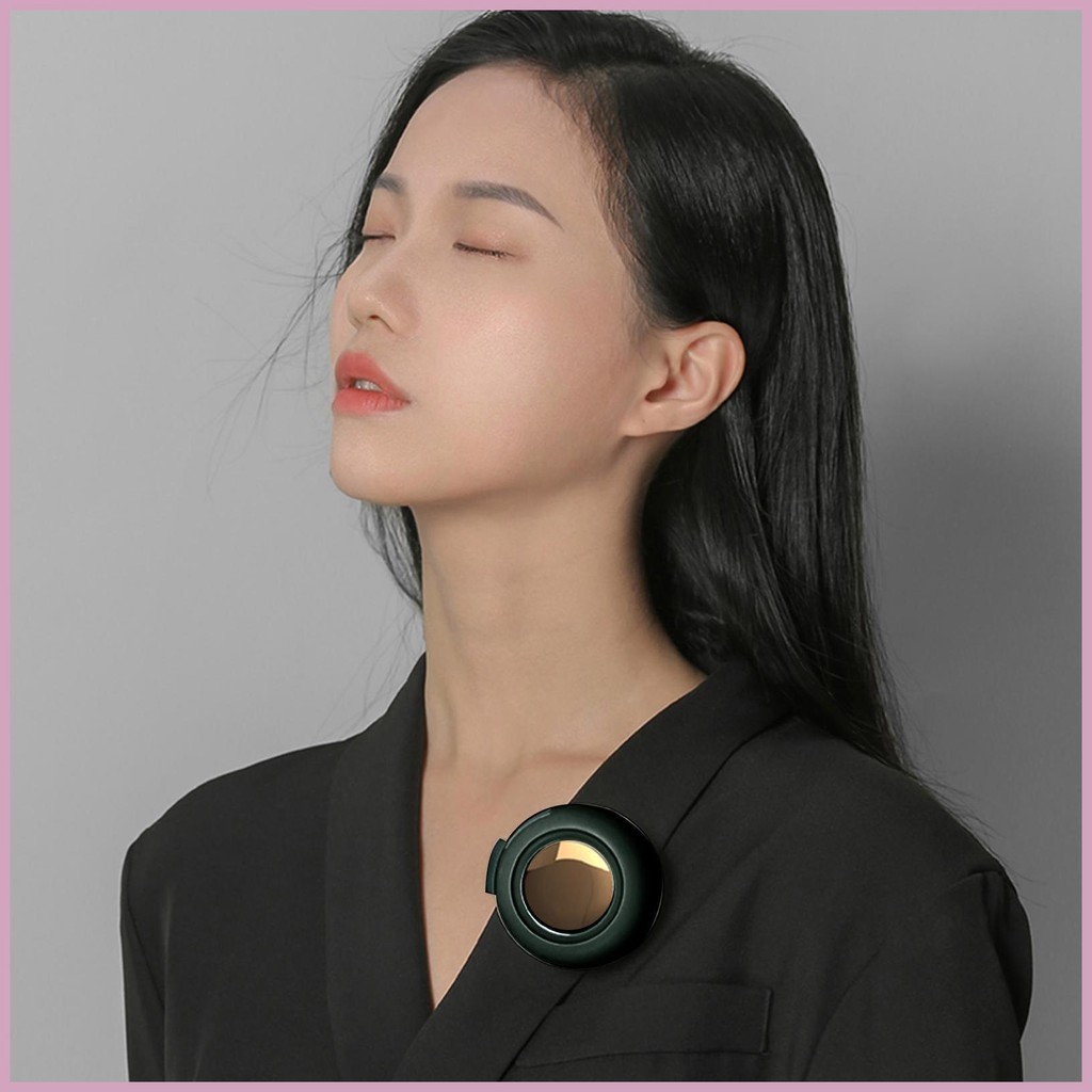 Whirlwind คลิปพัดลมเอว 2-in-1 แบบพกพาชาร์จ Mini Whirlwind พัดลมเงียบ ...